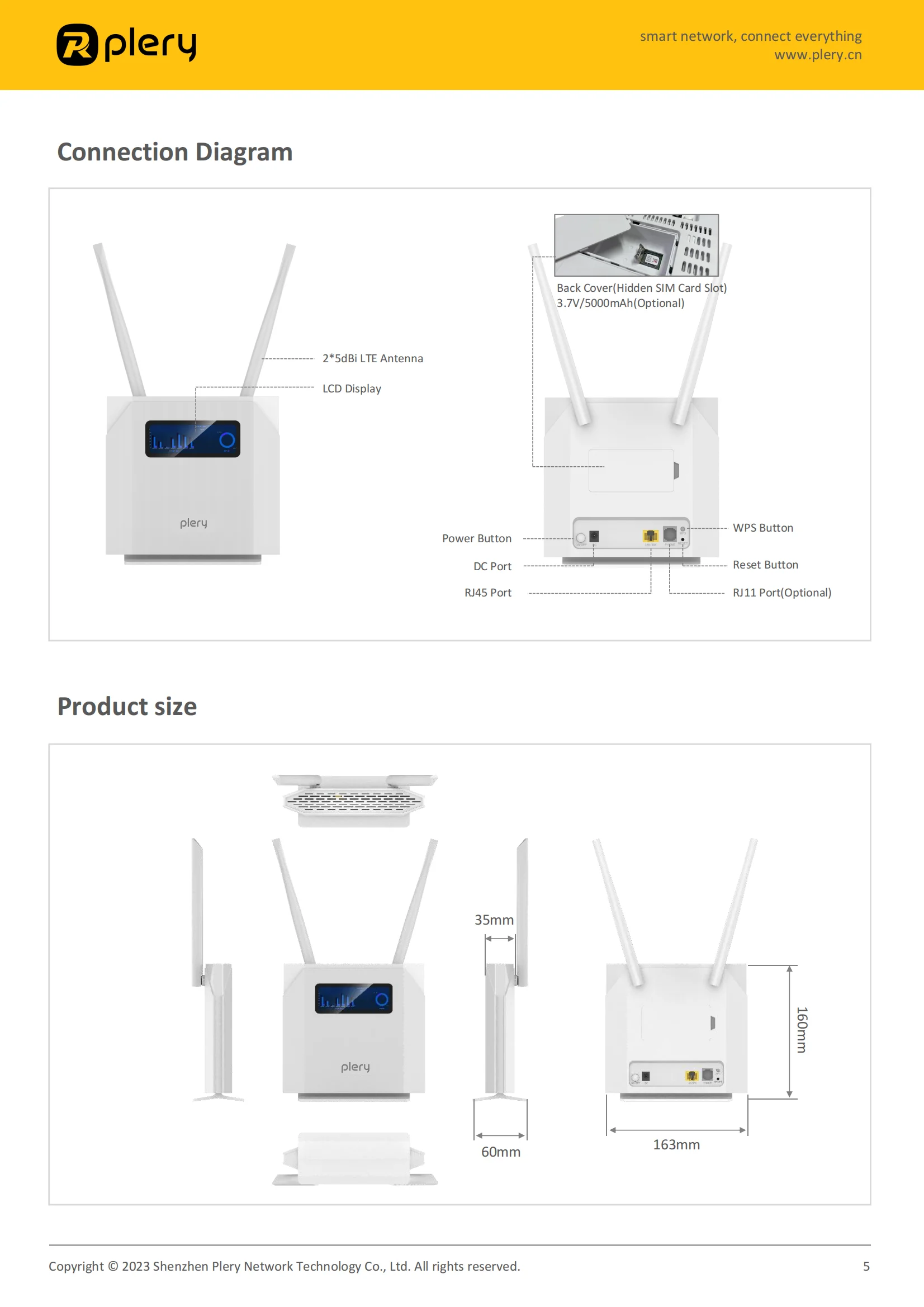 Unlock 4g Modem Indoor Wireless Cpe 4g Sim Lte Dual Band Wifi Router ...