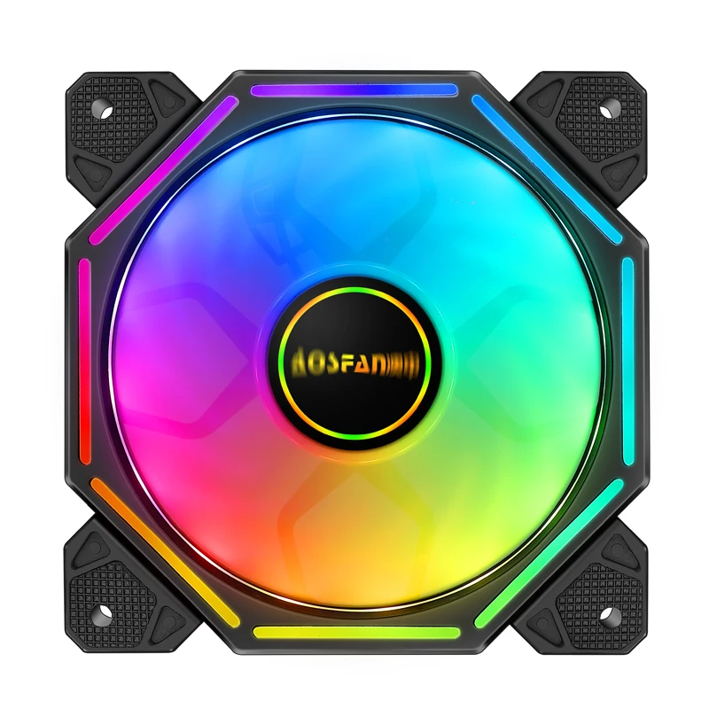 Magic Mirror Argb Chassis Fan Desktop Computer Illusion Heat Sink ...