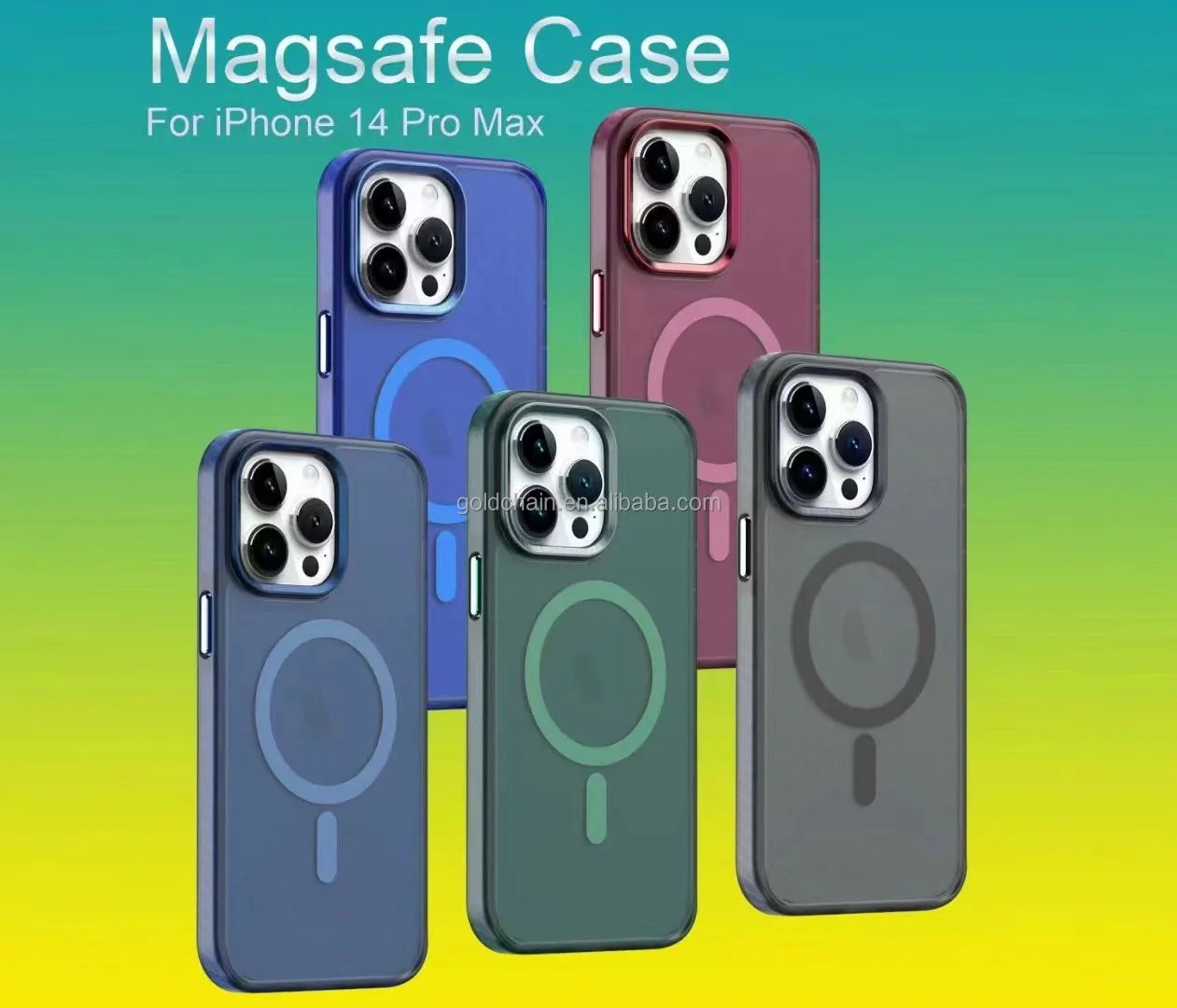 Suitable For Ip15pro Max Phone Case Magnetic New Ip15pro Matte Anti ...