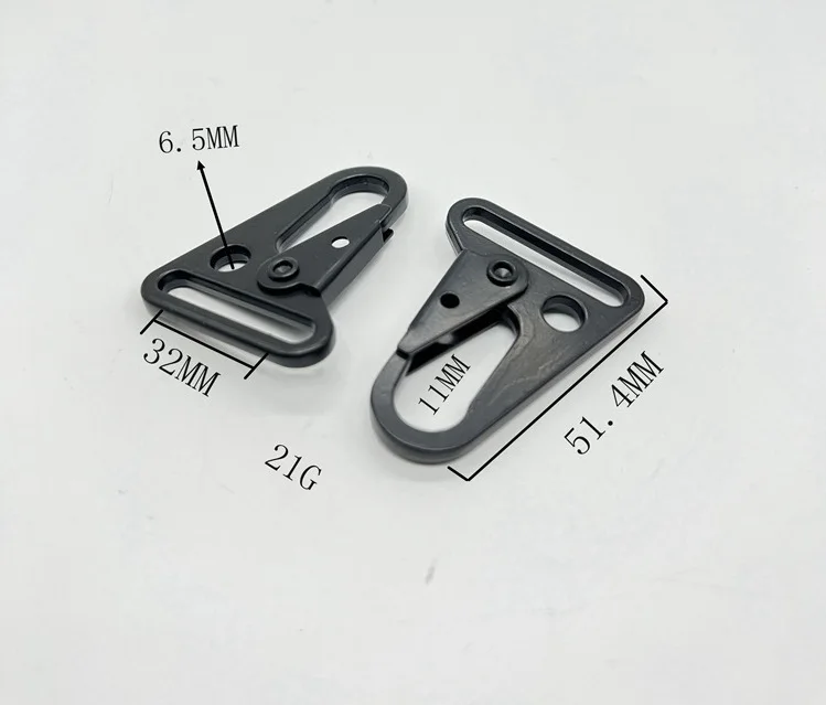 Wholesale Outdoor Heavy Duty Metal Clap Carabiners for Hunting