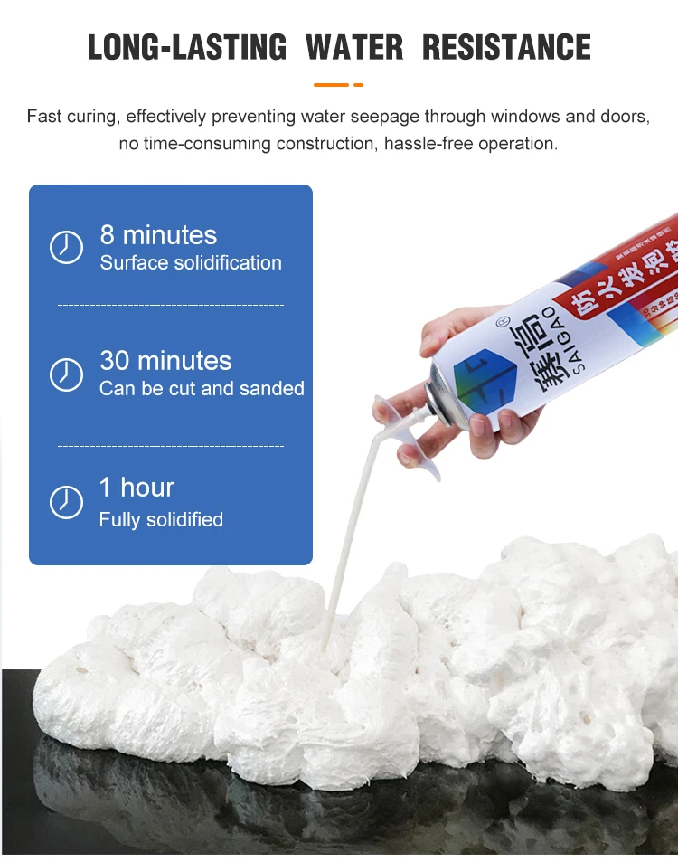 Polyurethane Foam Chemical 750ml Aerosol Spray Pu Foam - Buy Pu Foam Sealant pu Foam Price pu ...