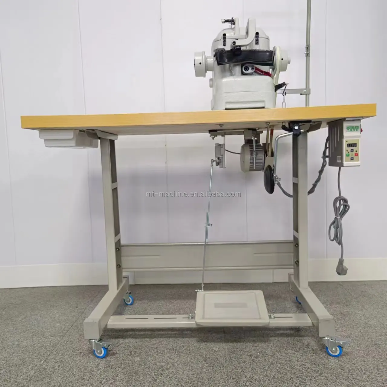 MT-600 Strobel Shoes High Capacity String Lasting Machine