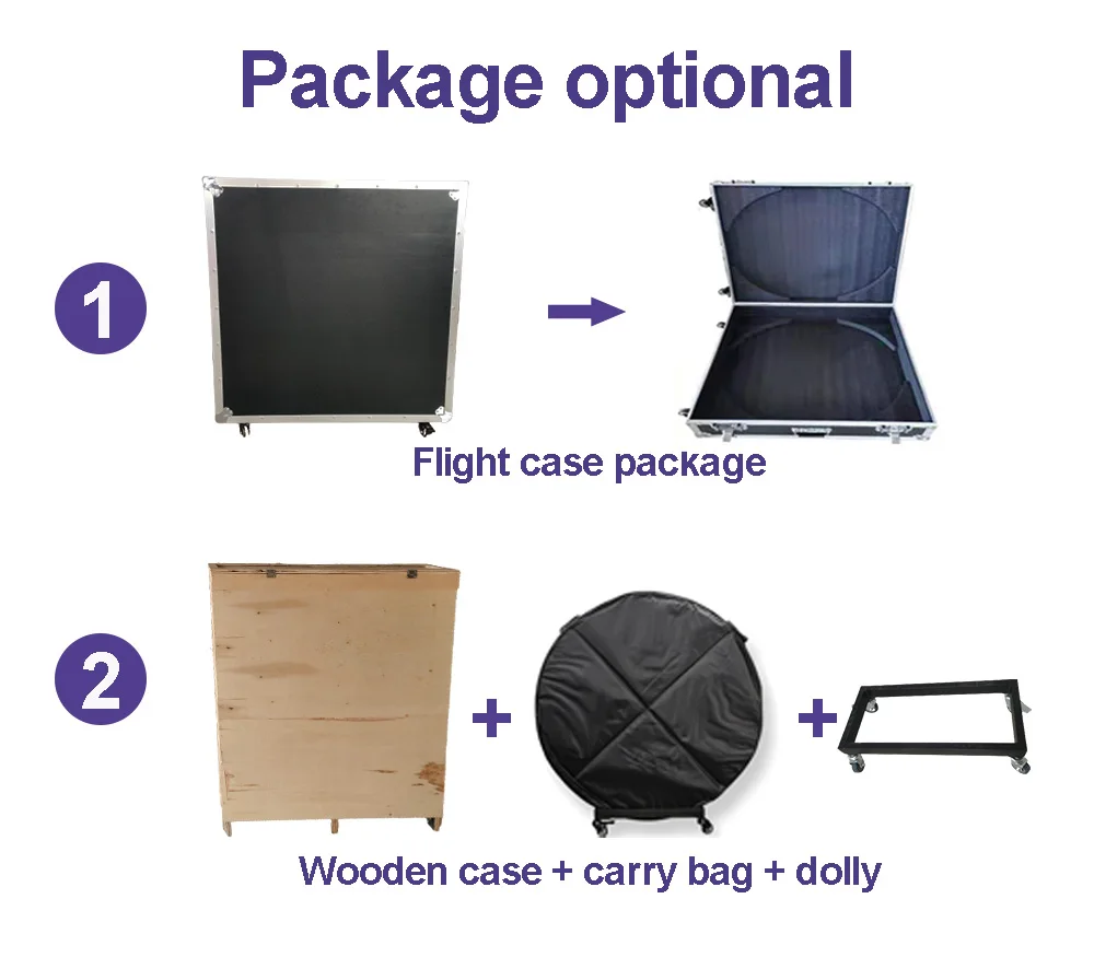 Fast DHL Shipping for 360 Video Photobooth with LED Magic Mirror