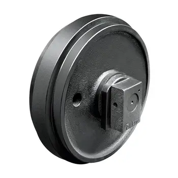 Excavator Parts Front Idler Wheel Front Track Roller Idler Assy For ...
