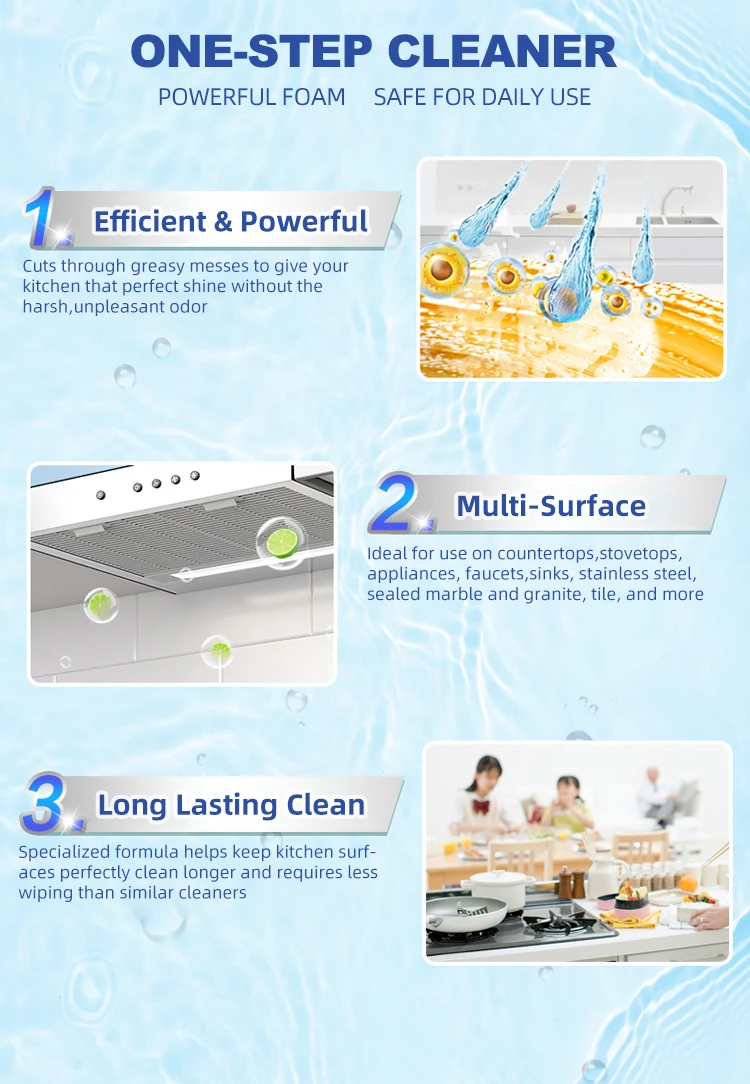 Kitchen Degreaser Liquid Oven Cleaner - Heavy Duty Formula