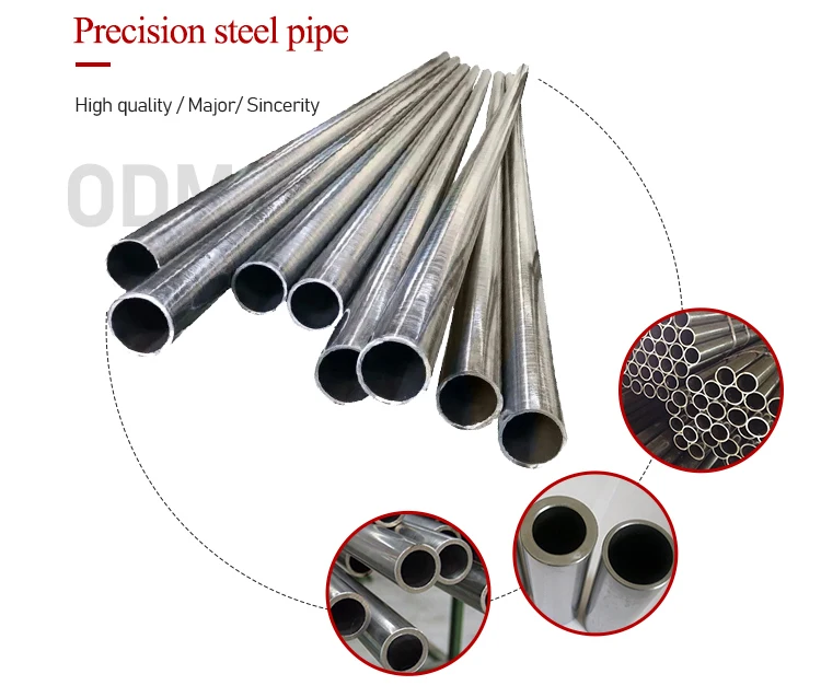 E355 Steel Precision Tubes Precision High-pressure Seamless Steel Tubes ...