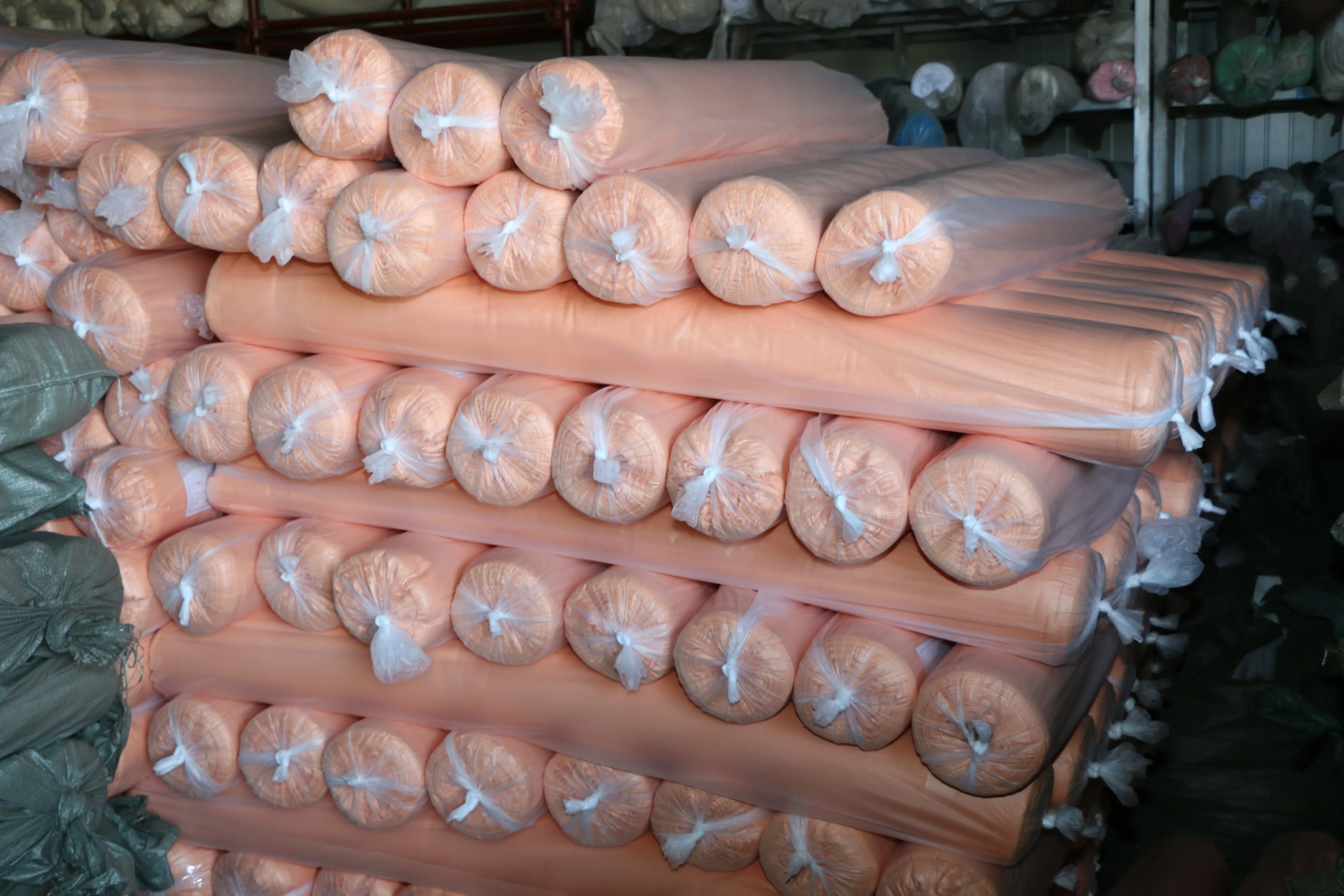 Blue Color 20% Spandex 80% Polyamide Elastane Nylon Knit Swimwear ...