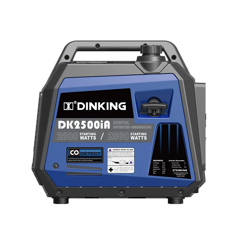 Dinking Portable Generator Super Slient 2500w Gasoline Power Inverter ...
