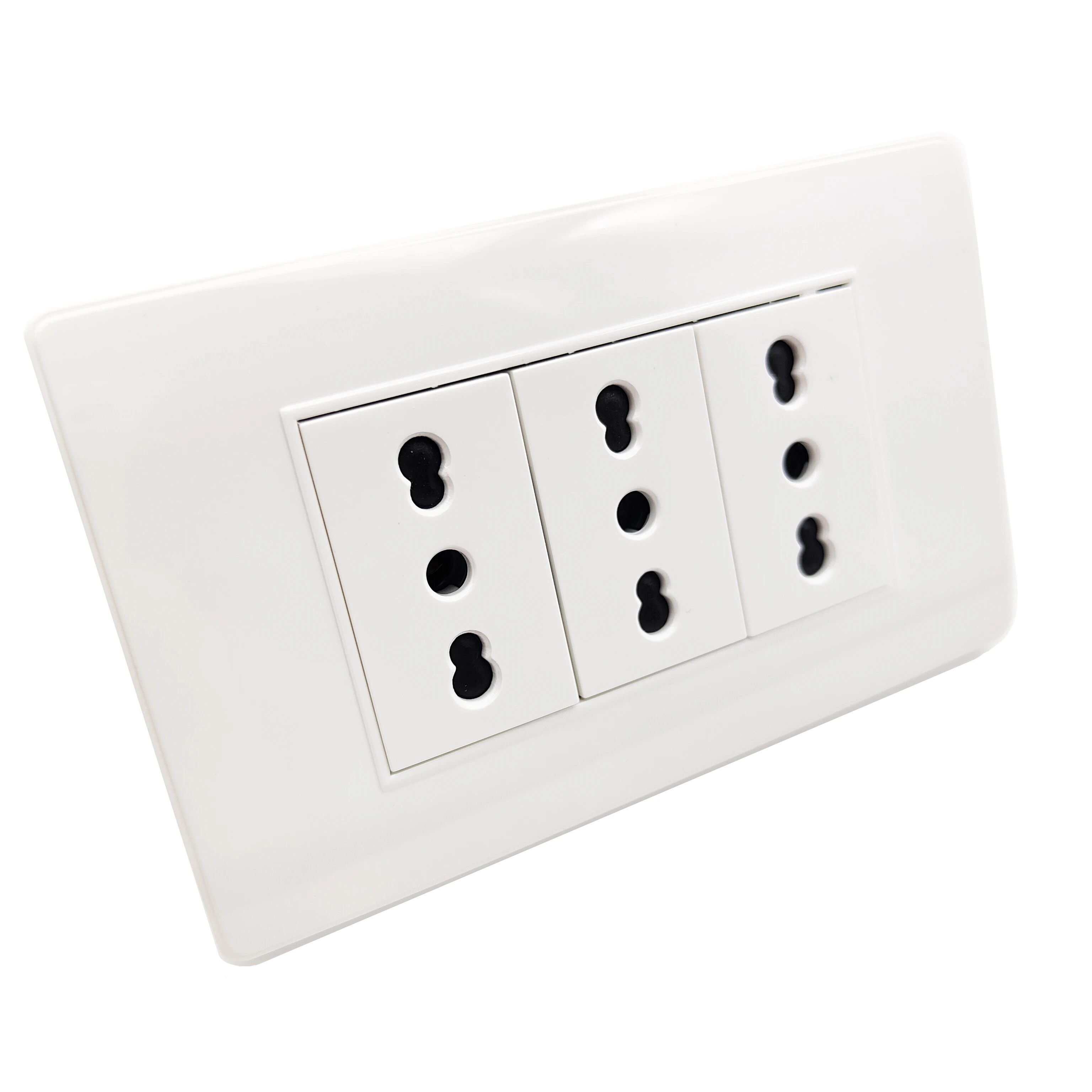 Italian 16A Electrical Switch and Socket Wall Sockets