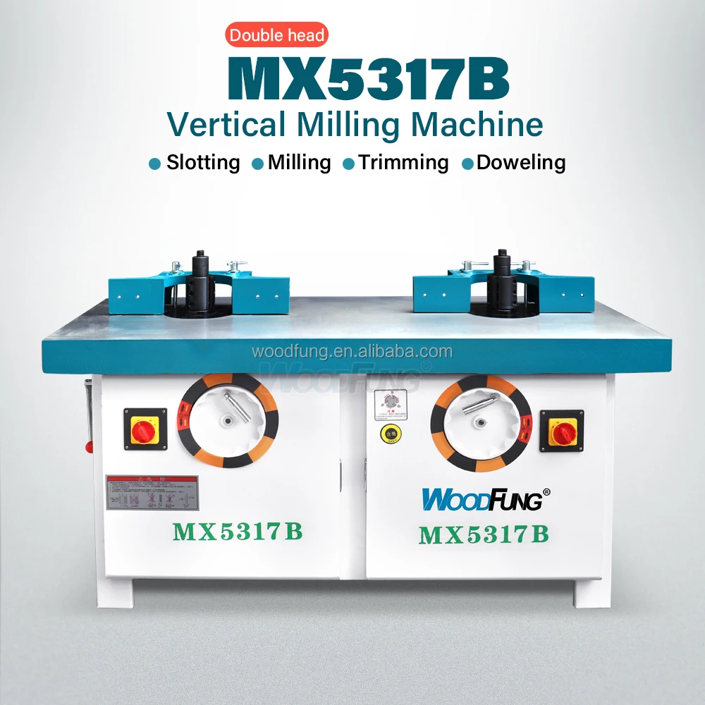 MX5317B Vertical Double Working Table Shaft Spindle Moulder