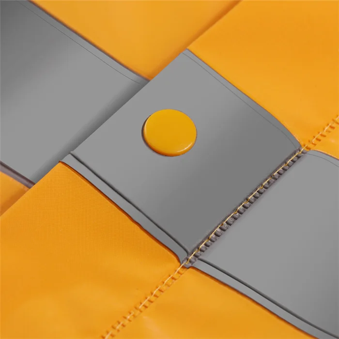 Industrial Heavy Duty Raincoat With Reflective Tapes Wet Climate ...