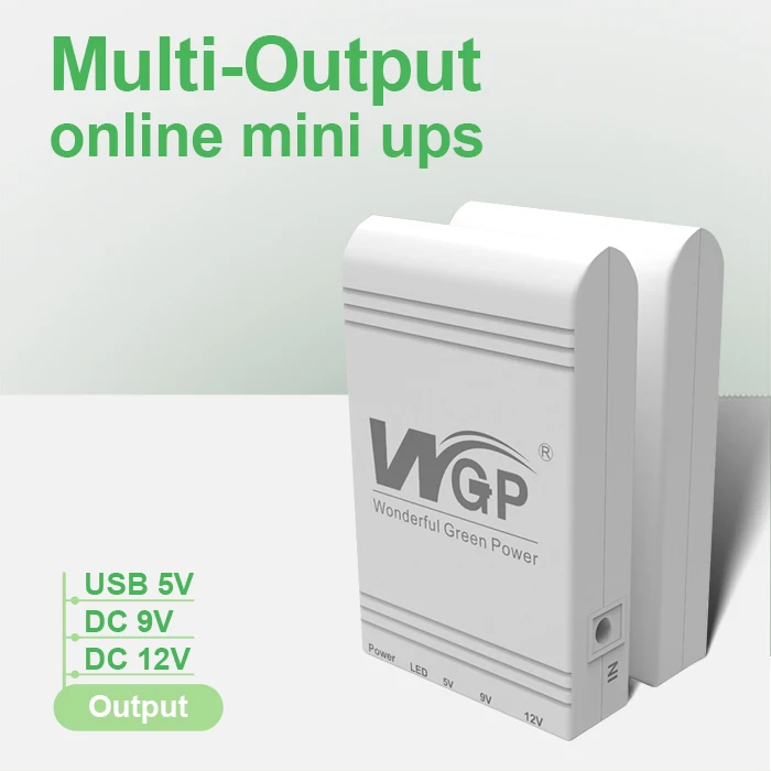 Wgp Ups Dc 5v 9v 12v Usb Power Bank 8800 8800mah 10400 10400mah Box ...