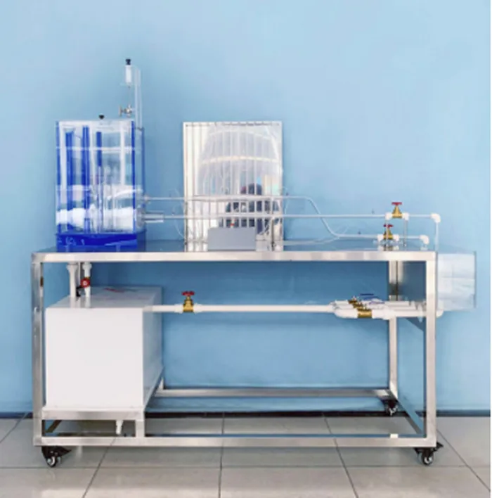 Bernoulli's Theorem Demonstration Apparatus - Fluid Mechanics Lab Equipment