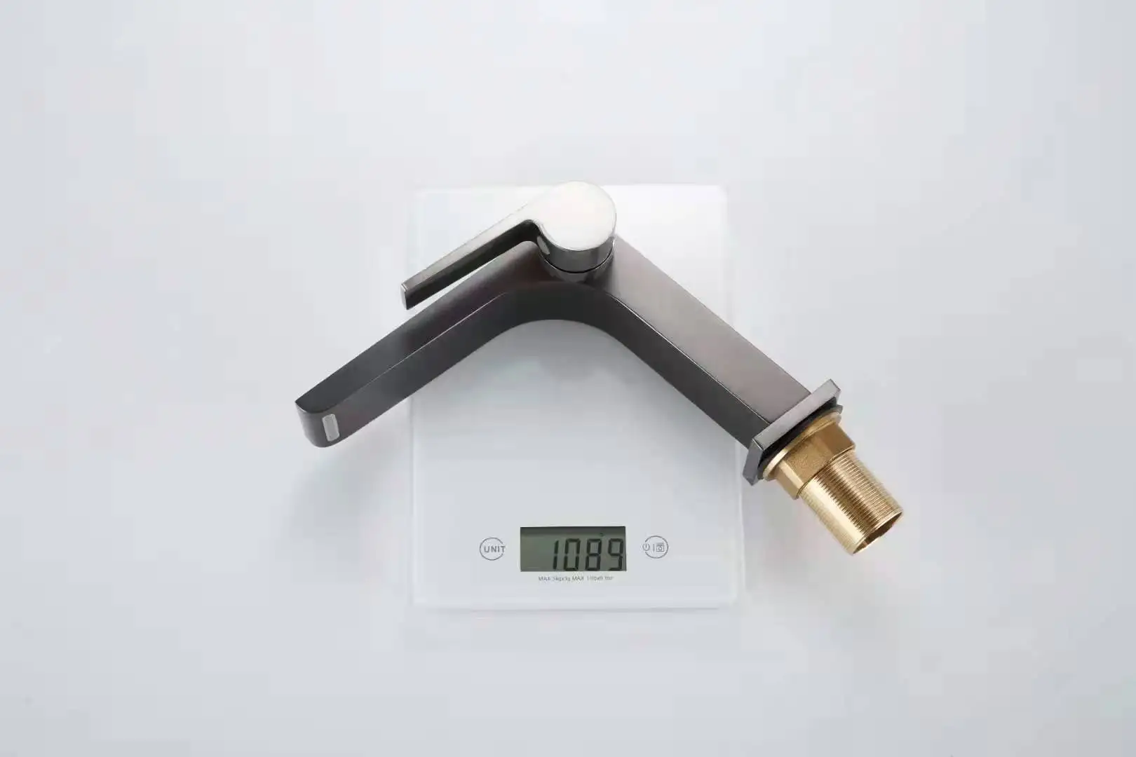 Copper Gun Ash Piano Keys Basin Faucet Bathroom Table Wash Basin Wash ...