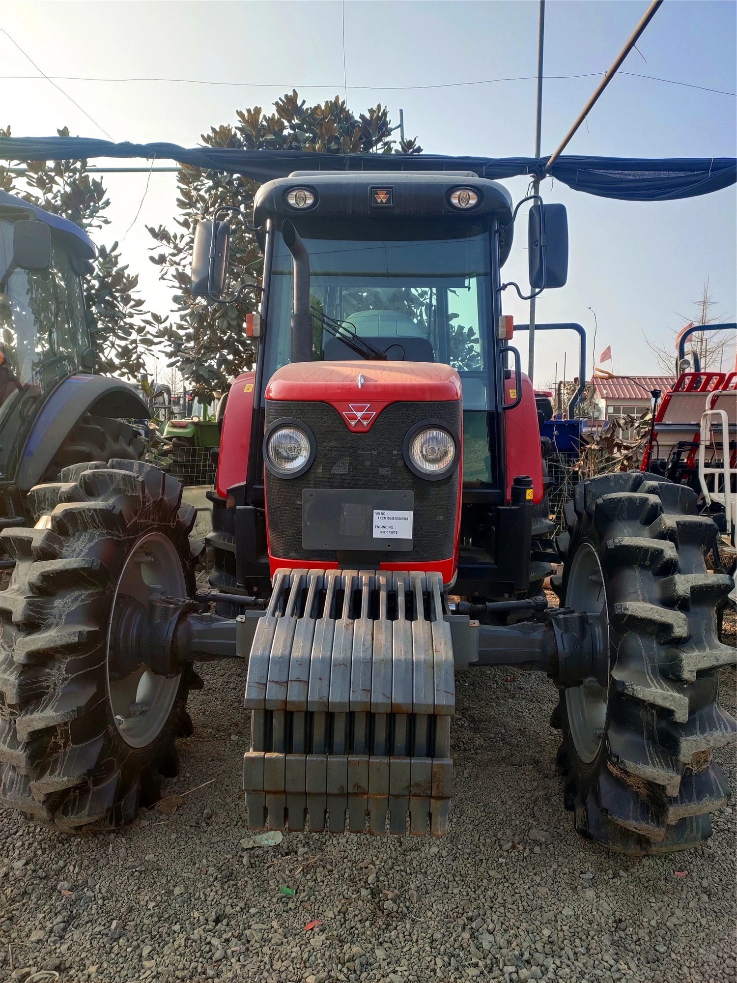 Used Tractor Massey Ferguson Xtra1204 120hp Farm Tractors 4x4wd ...