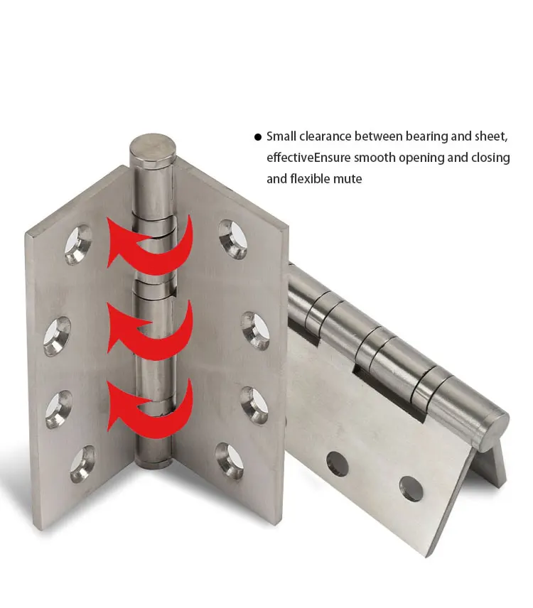 Customized Smooth Oxford Hinges Wooden Door Door Hinges 304 Stainless Steel Ball Bearing Piano ...