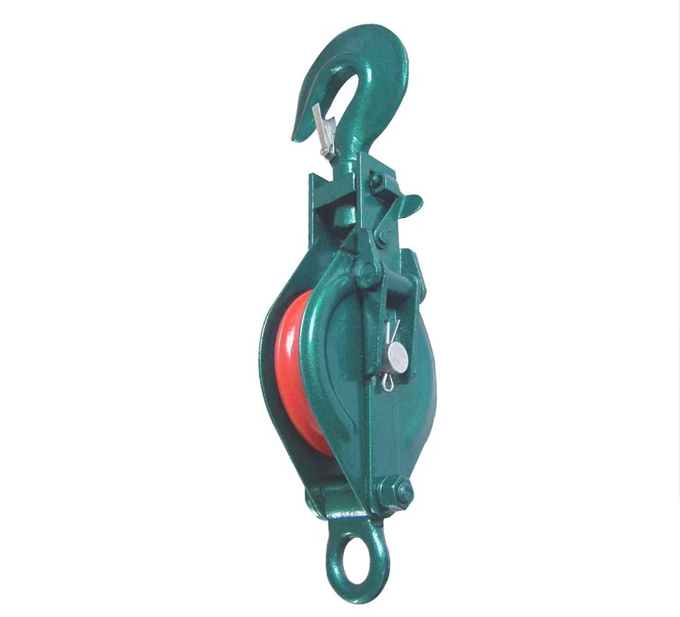 Large Sheave Pulley Block - High Power & Reliable Performance