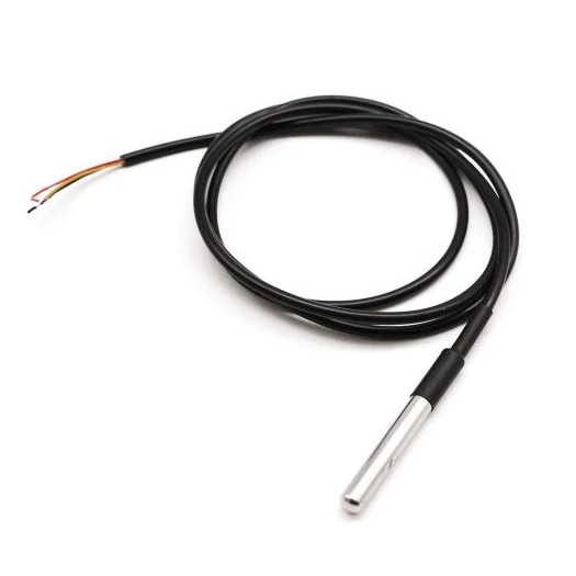 Focusens Odm Ds18b20 Rtd Temperature Sensor Probe 3 Wires Cable ...