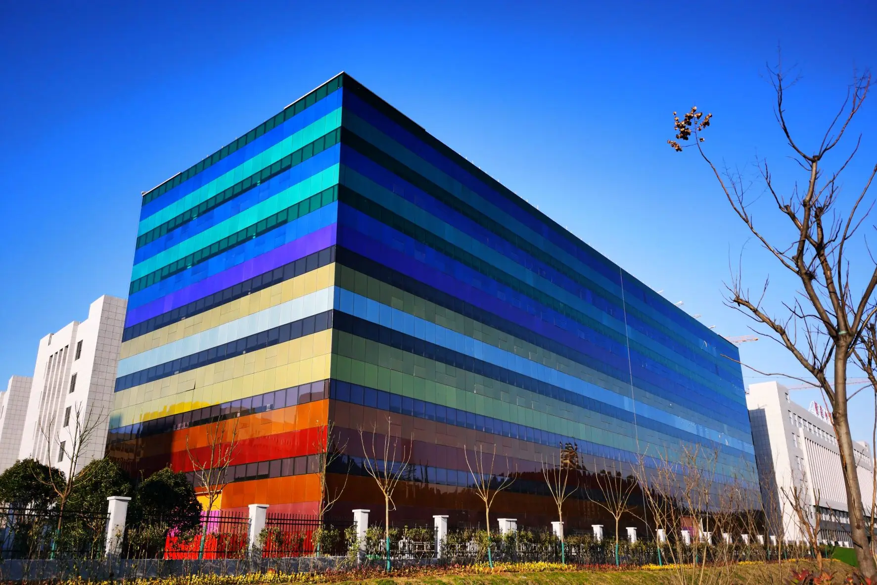 Solar Colorful Bipv Green Building Material Easy Clean Double Glass ...