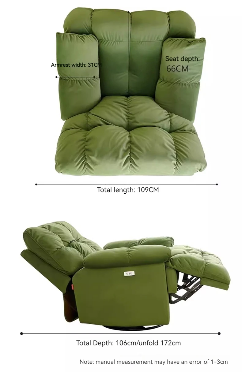 Lrsf-05 Electric Lazy Sofa Space Single Cabin Living Room Leisure Can ...