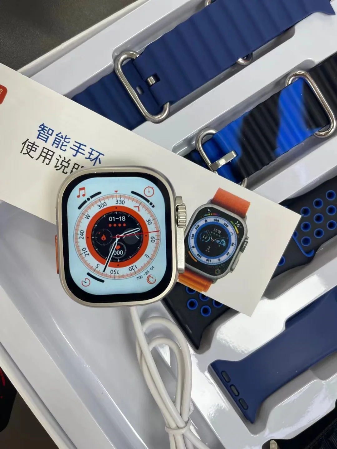 Y60 Ultra 7 In 1 Strap Smart Watch Bands & Accessories Y20 Dw88 4g ...