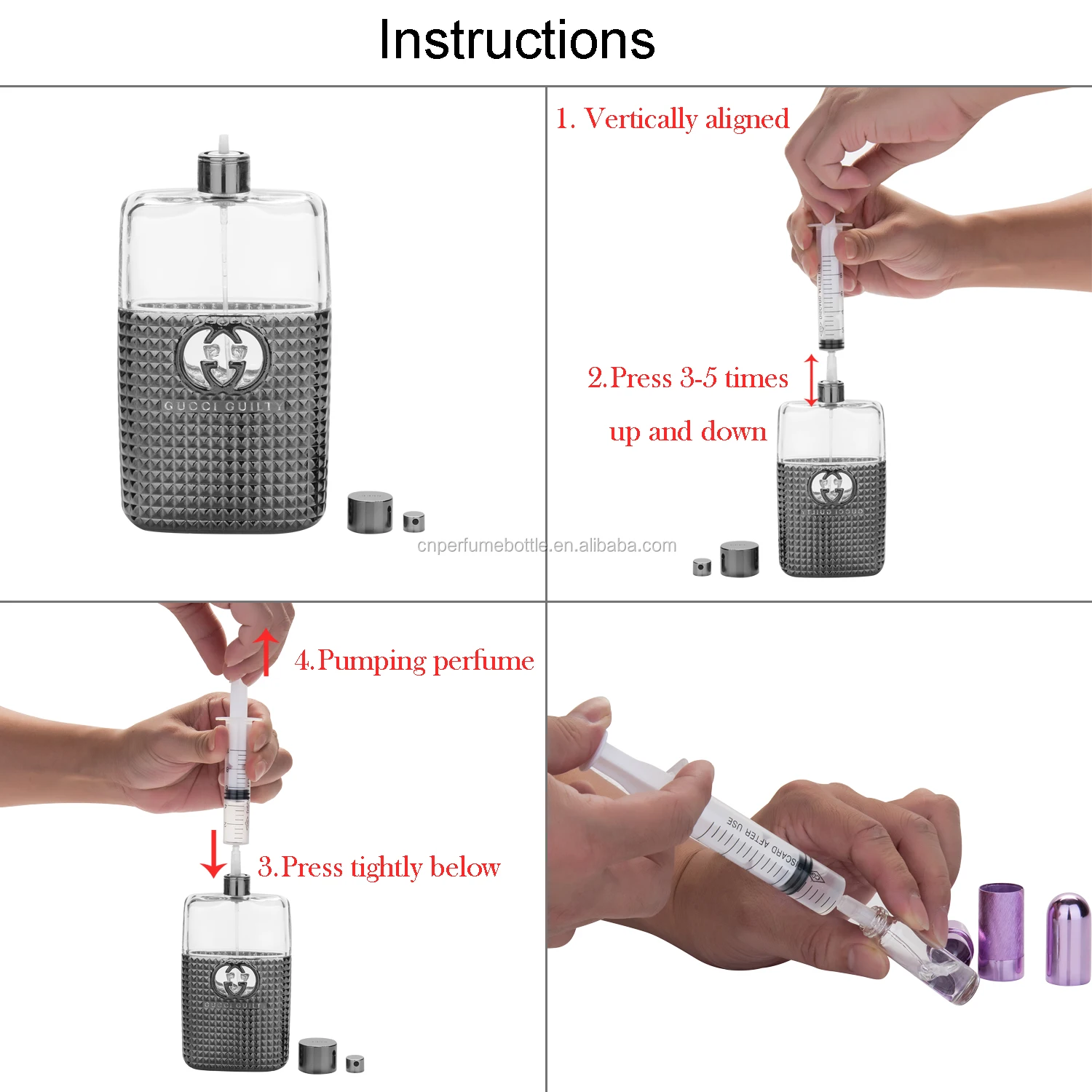 MUB Perfume Dispensing Tool - Efficient Injection & Extraction