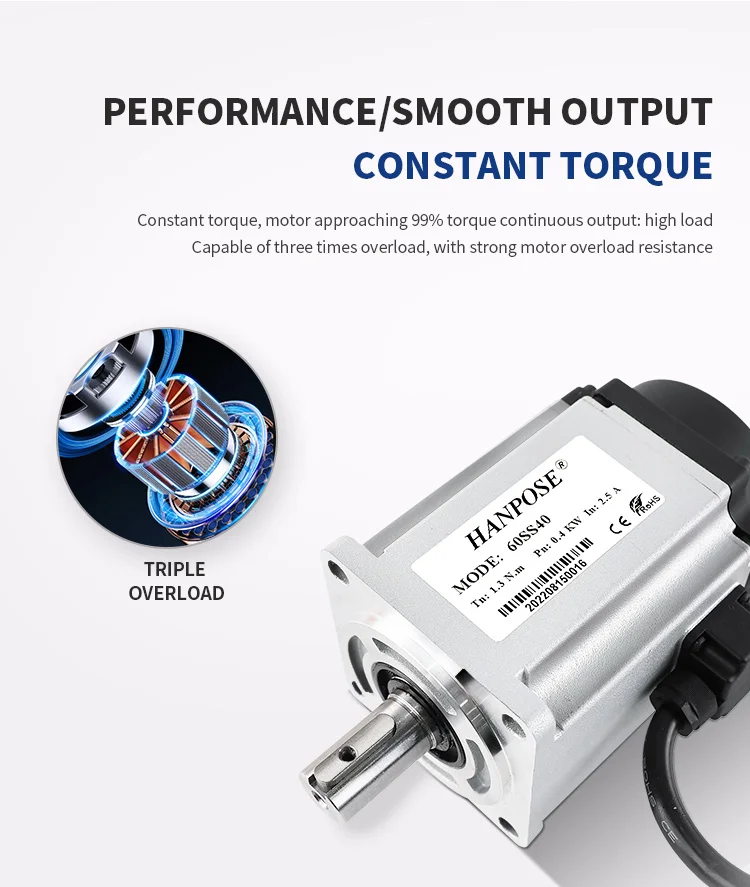 400w 60ss40 Mini Motor Servo Driver Kit Asd240 220v 1.3n.m 2.5a 3000 ...