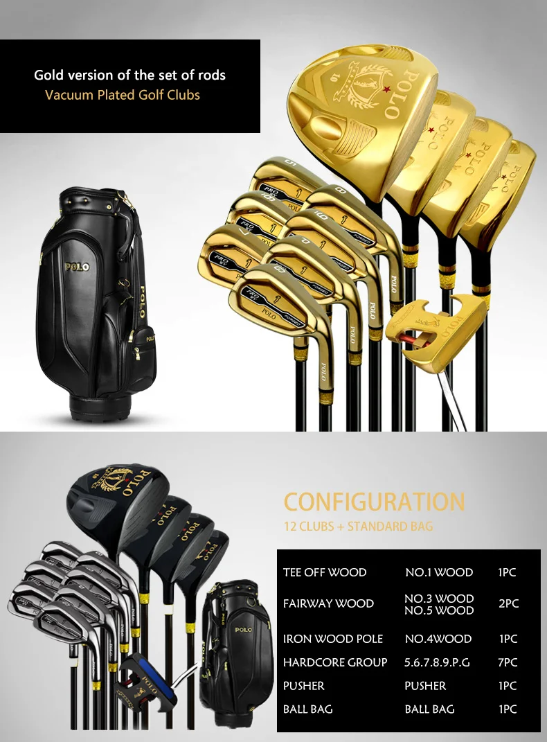 Premium Titanium Golf Club Sets for Men