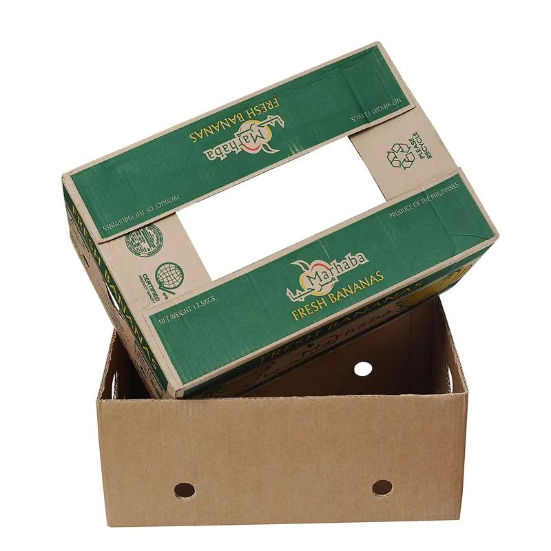 Customized Fruit and Vegetable Packaging - A4 Paper Carton Boxes