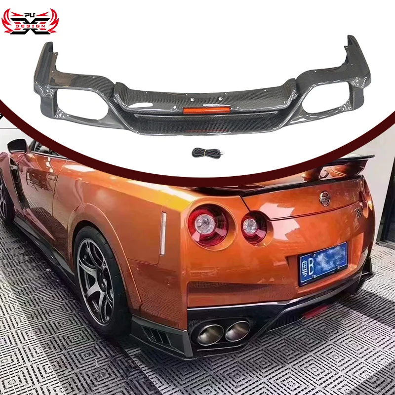 Ts Style Gtr Bumper Rear Diffuser Gt-r35 Automotive Diffuser For Nissan ...