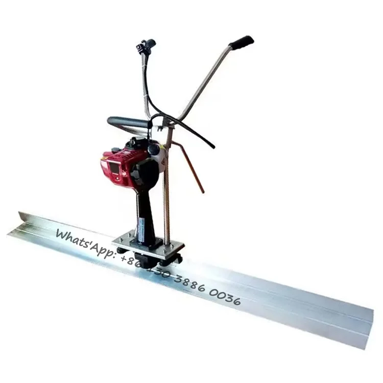 Construction Site Concrete Pavement Leveling Machine Integrated ...