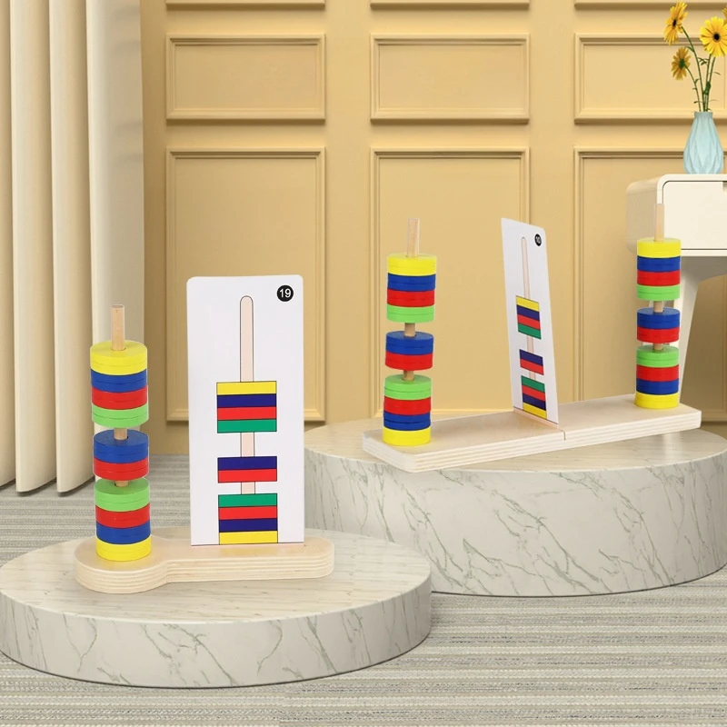 Wooden Magnetic Shape Matching Color Sensory Enlightenment For Children ...