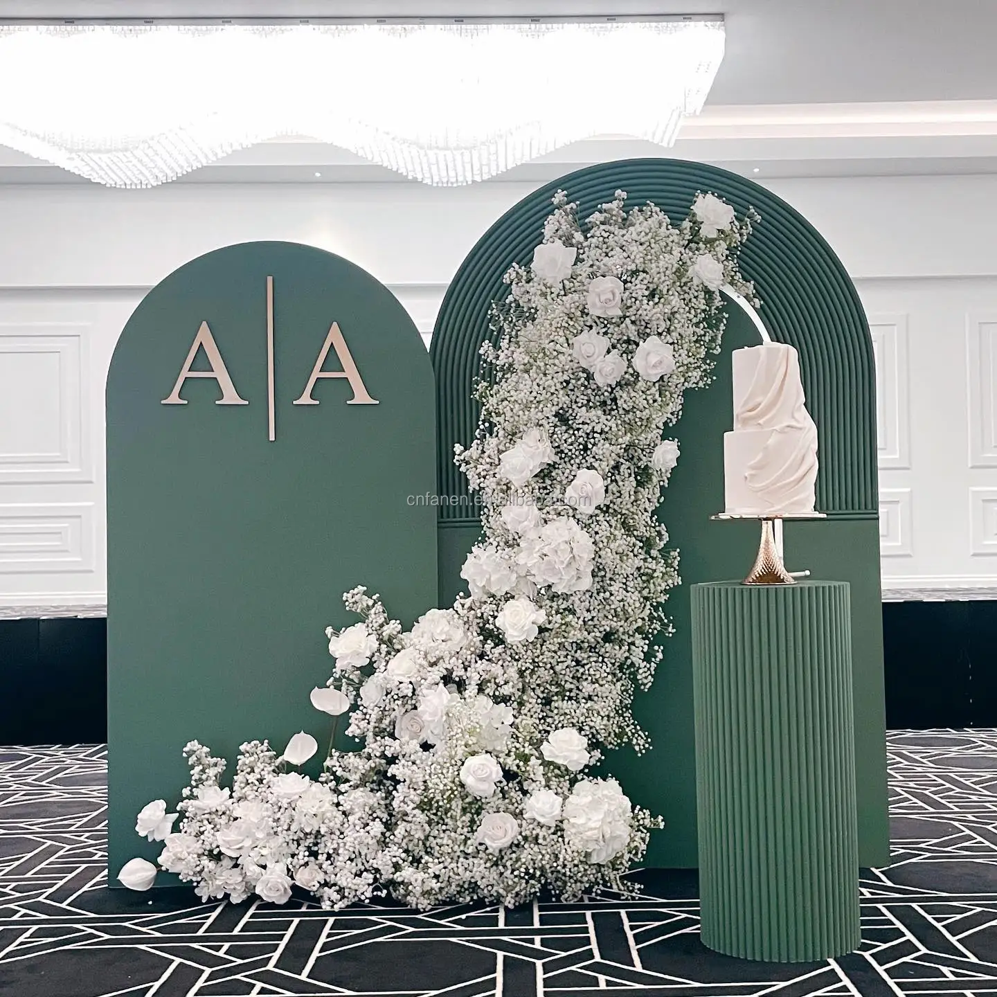 Custom Balloon Arch Backdrop Wedding Arch With Frame Other Wedding ...