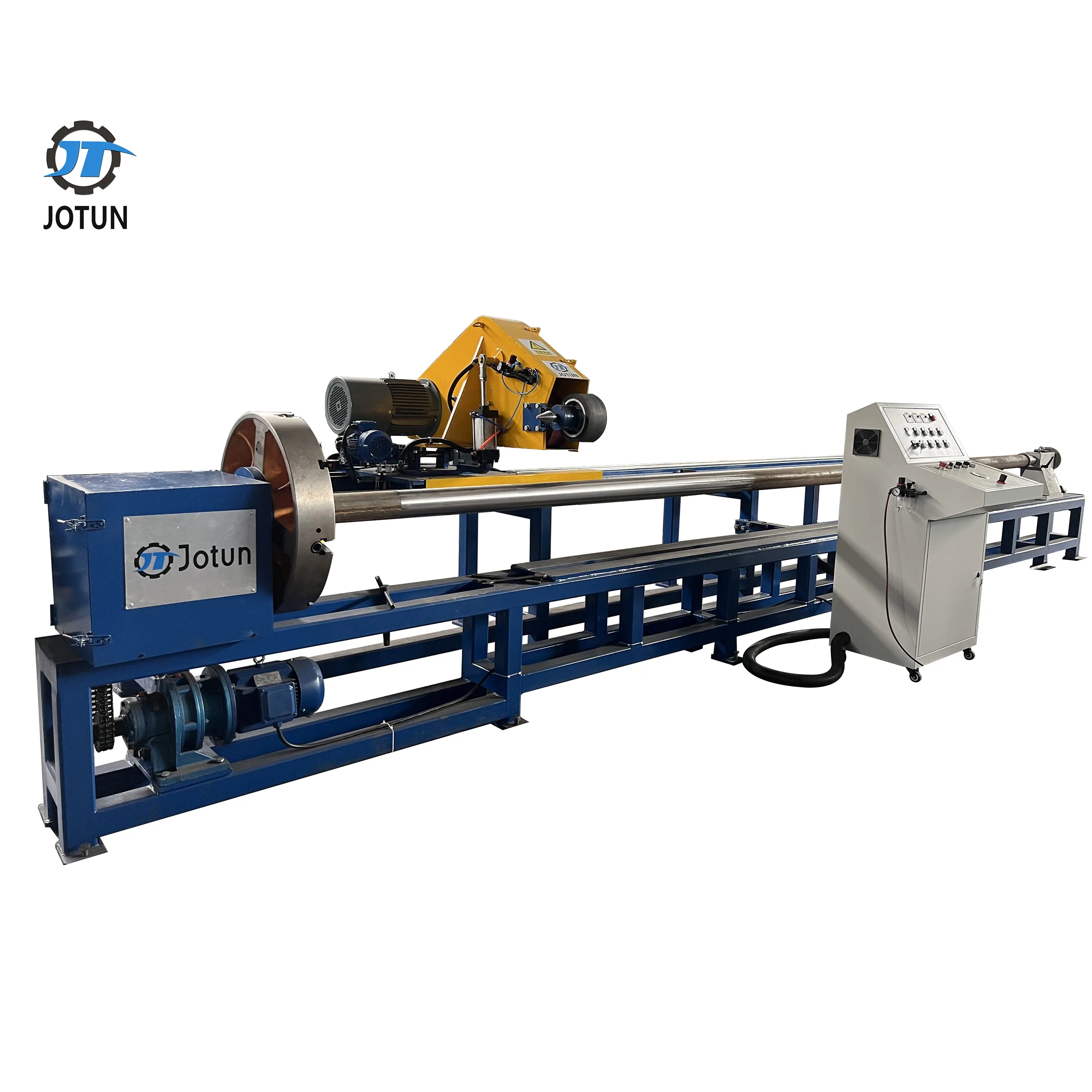 Abrasive Belt Round Pipe Tube Hydraulic Piston Outside Surface Grinding Polishing Machine - Buy ...