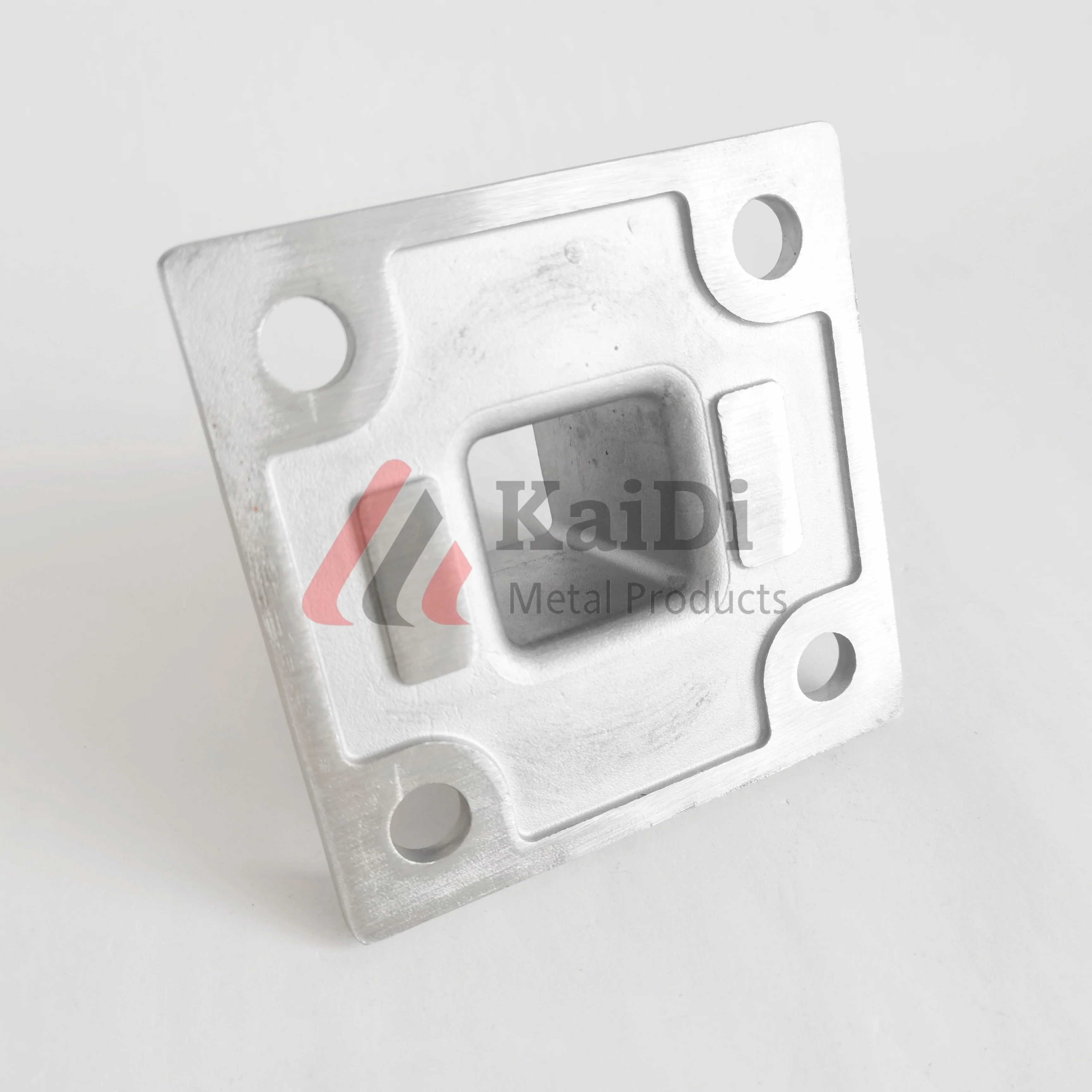 Handrail Stair Square Base Flange for Pipe Railings