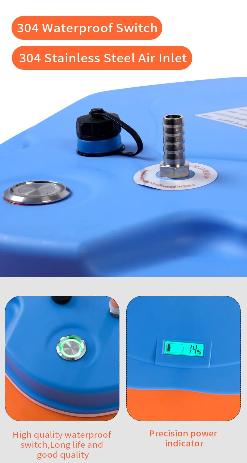 Scuba Diving Snorkel Tankless Portable Underwater Rechargeable Tank ...