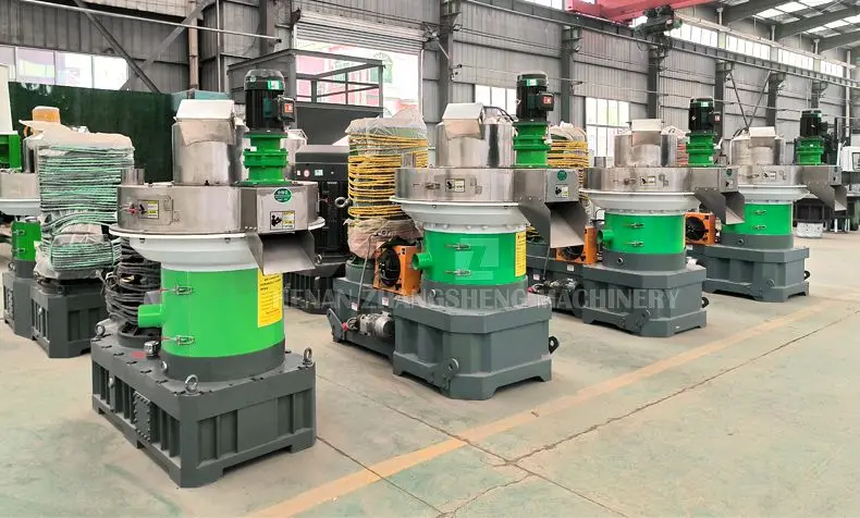Factory Supply Centrifugal Wood Pellet Mill Single Phase Pellets ...