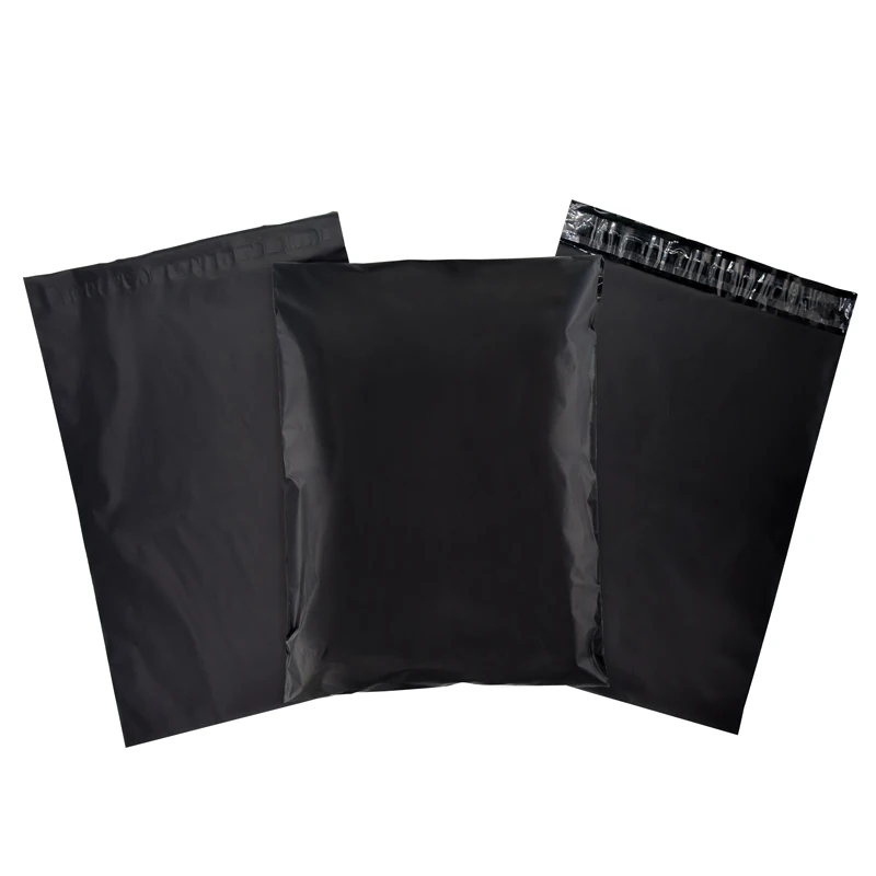 Buy Wholesale China Custom Logo Printed Express Recycled Black Poly ...