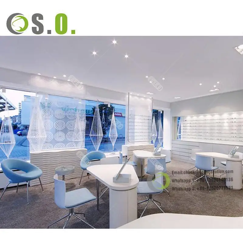 Commercial Optical Shop Interior Design Custom Modern Sunglasses ...