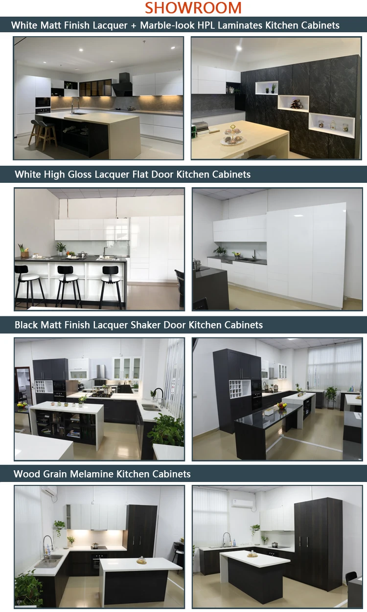 BFP Modern Customizable Kitchen Cabinets & Designer Cupboards ODM