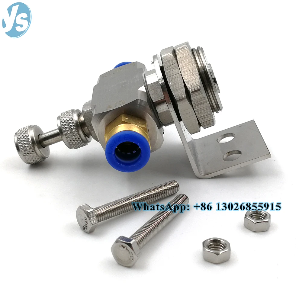 Jn Type Adjustable Air Atomizing Nozzle With Mounting Bracket And ...