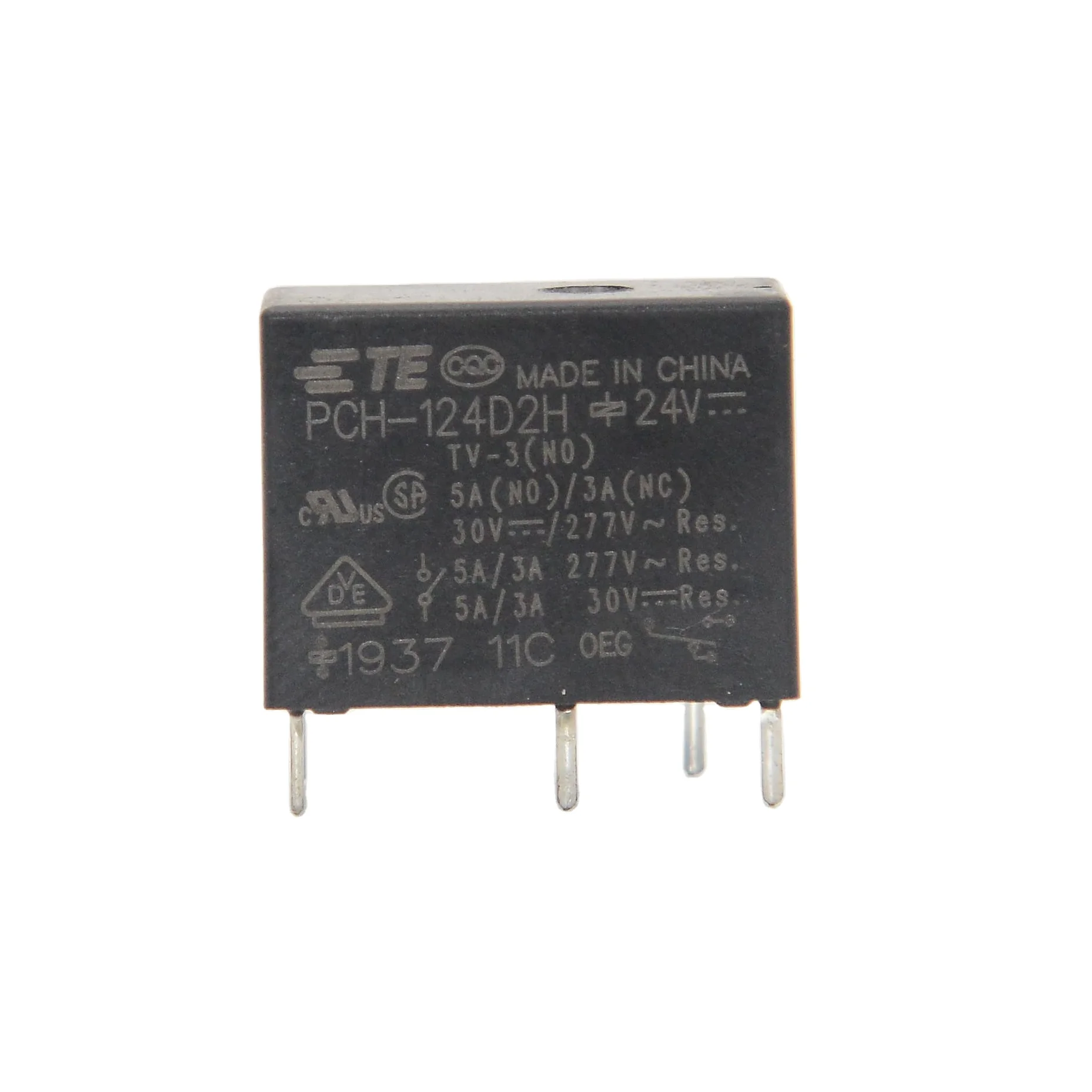 Te Relay Standard Monostable 400 Mw Coil Power Rating Dc Coil ...