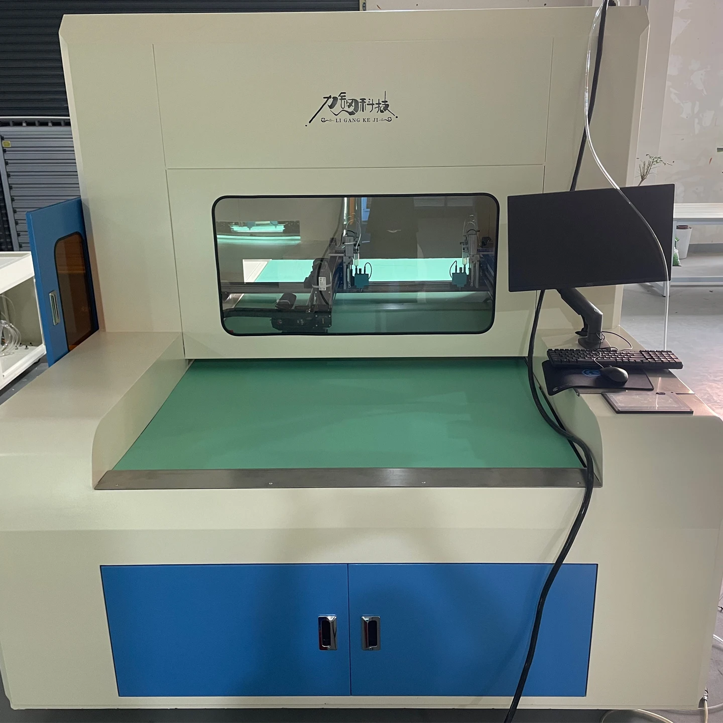 Advanced CNC Smart Line Marking Machine for Automated Textile, Leather ...