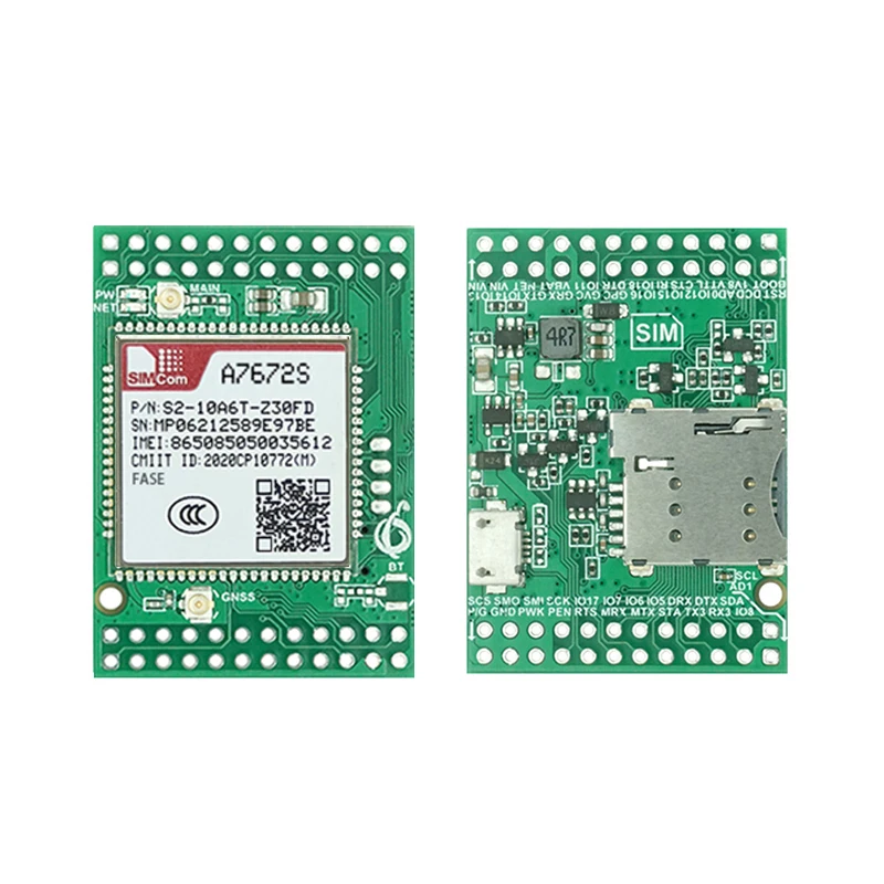 Simcom A7672s Breakout Board A7672s-fase Development Board Lte Cat1+4g ...
