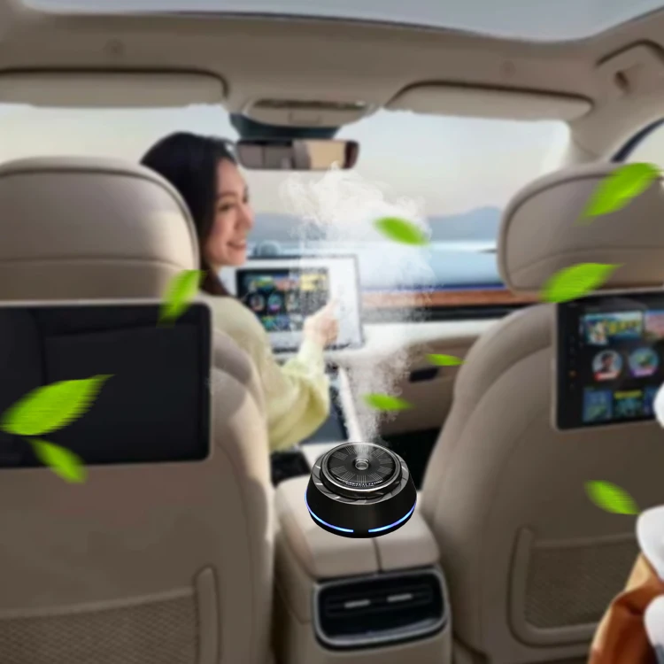 Smart Car Fragrance Air Diffuser Usb Rechargeable Car Aroma Diffuser ...