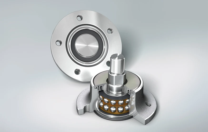 Tmk Integrated Flange Bearing Il50-100/6t-m24.l Agro Point Hubs For ...