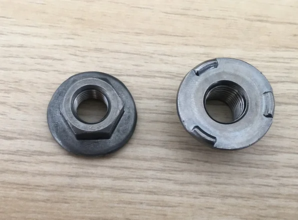 M6 M8 M10 M12 M14 Din 977 Hexagon Flange Weld Nuts - Buy Flange Nut ...