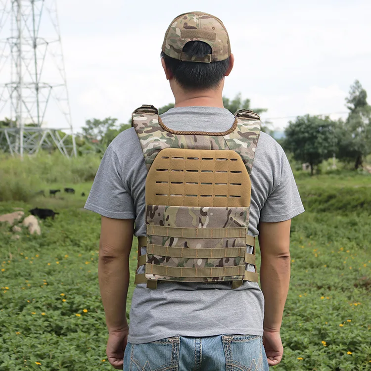 Quick Release Tactical Vest Gear Mens Outdoor Training Game Men Plate ...