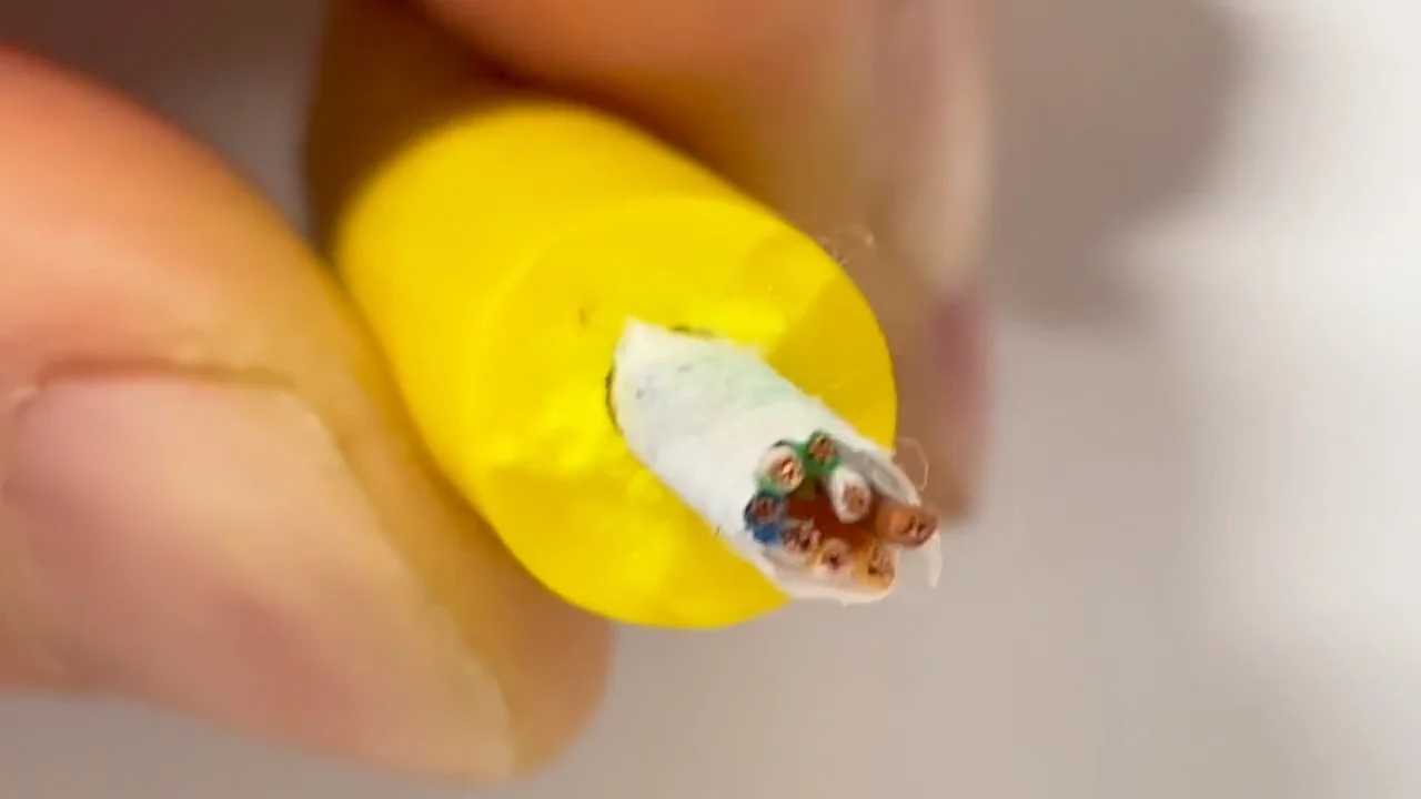 Rov Underwater Drone Rov Tether Robot Cable Data Signal Four Pairs ...