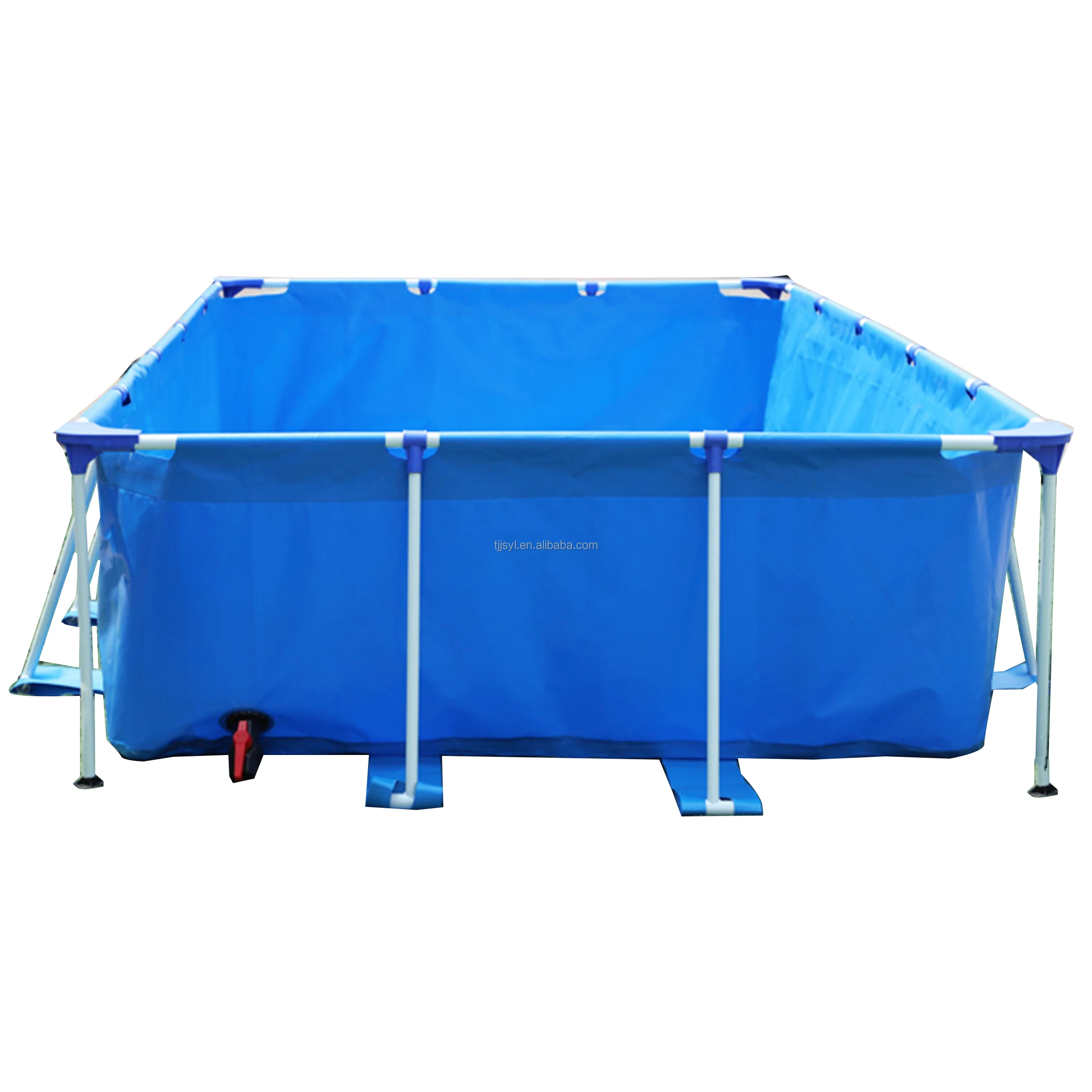 Outdoor Garden Collapsible Above Ground Round Foldable Swimming Pool ...